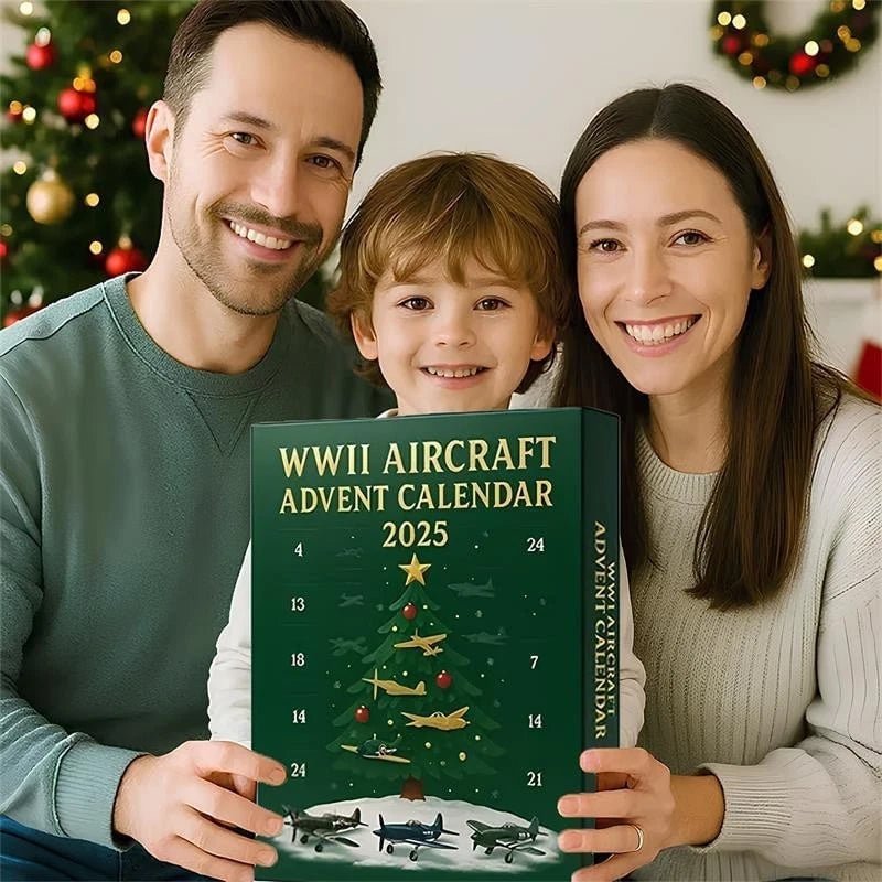 2026 Aircraft Advent Calendar World War II Plane – Lazzda